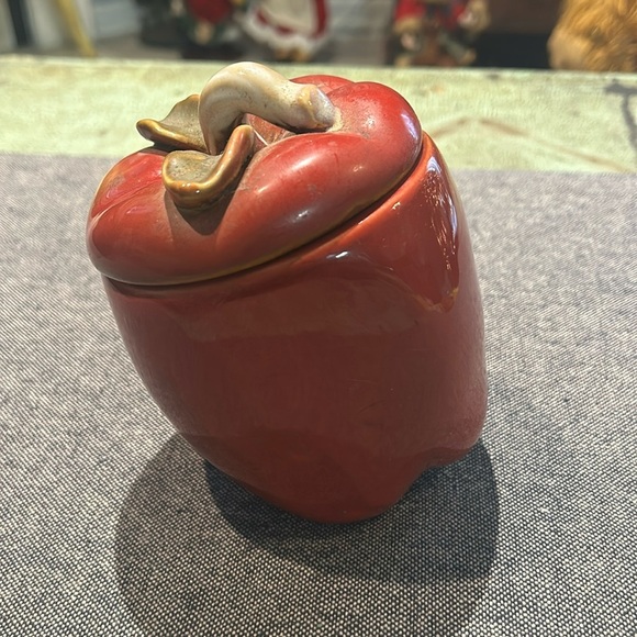 Vintage | Kitchen | Vintage Ceramic Apple Kitchen Canister Coffee Tea ...